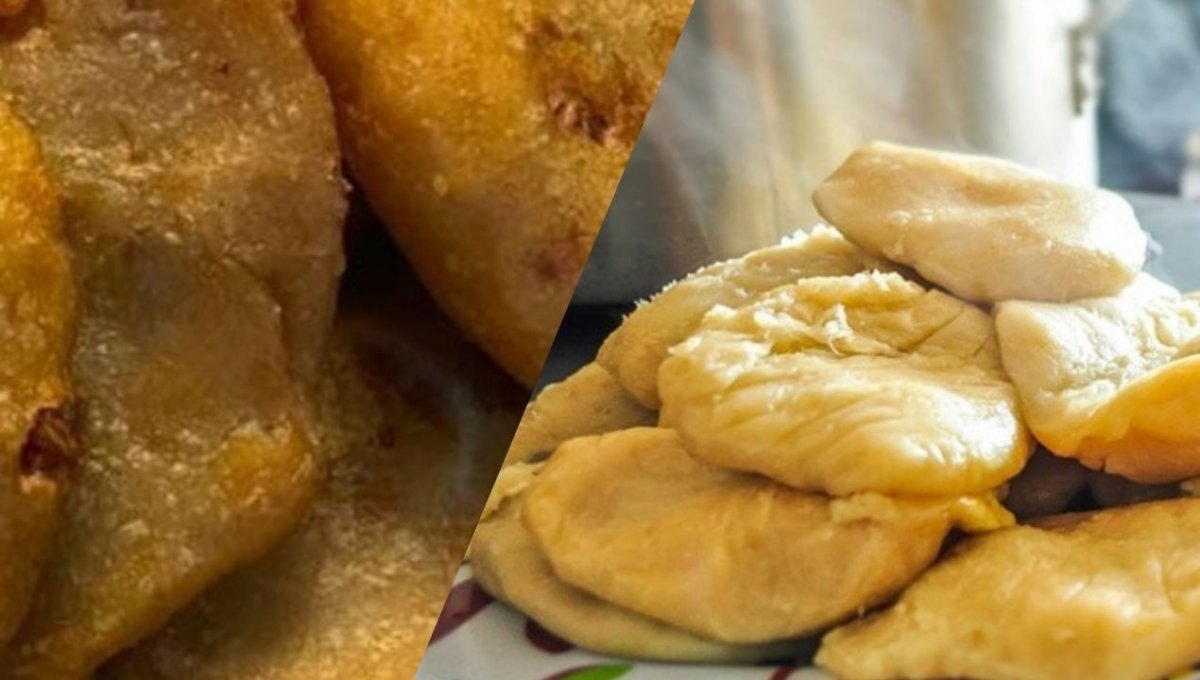 milcaos con chicharrones